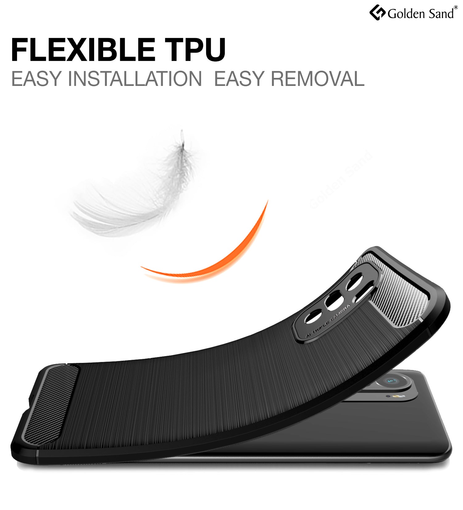 Carbon Fibre Series Shockproof Armor Back Cover for Xiaomi Mi 11X 5G ...