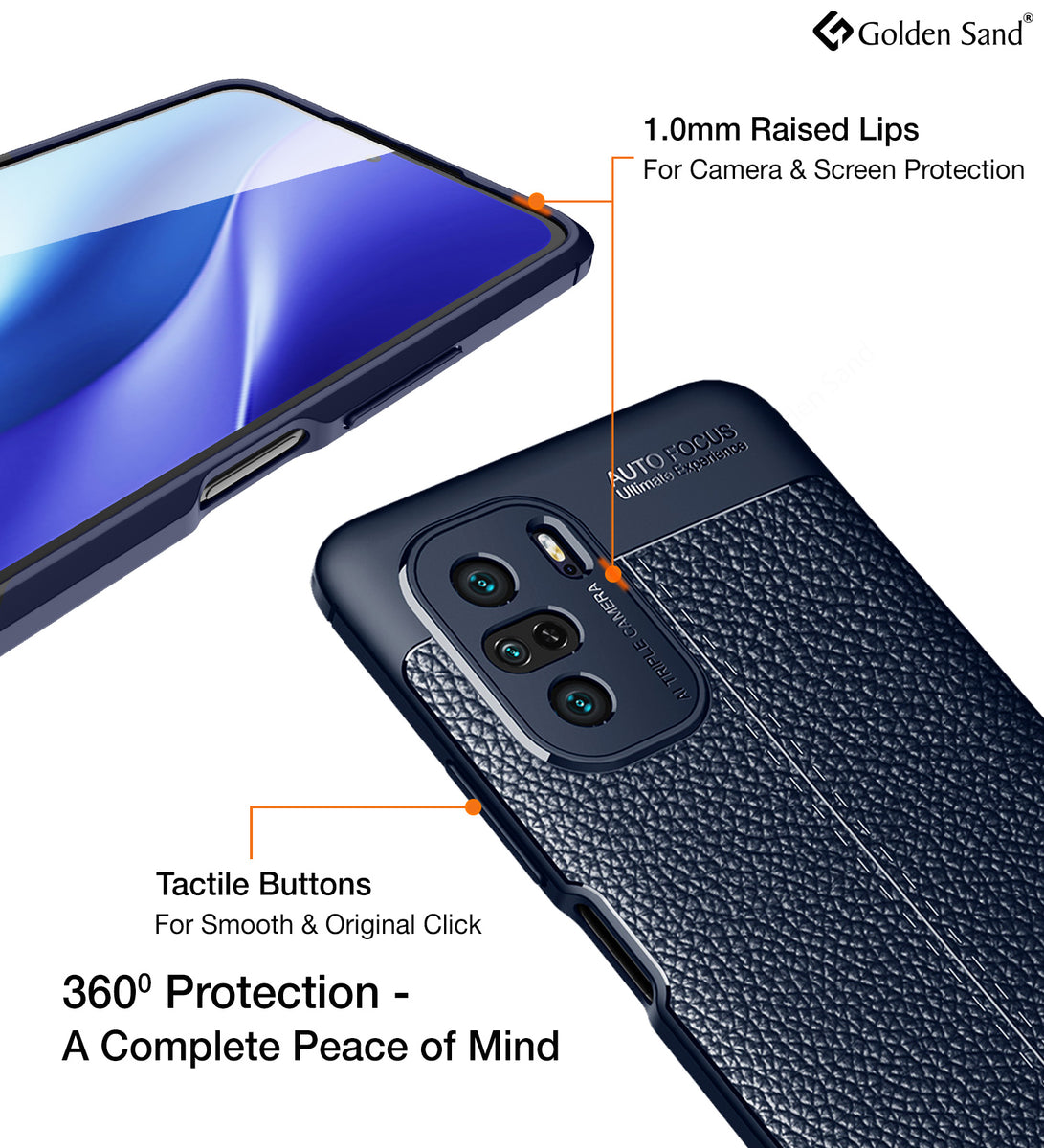 Leather Armor TPU Series Shockproof Armor Back Cover for Xiaomi Mi 11X ...